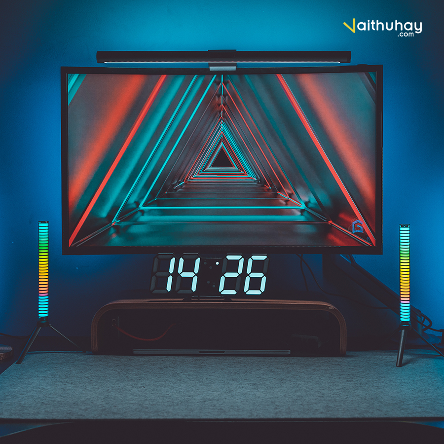 NID Light - Đèn Cảm Ứng Âm Thanh B-light 3D Cylinder – Vài Thứ Hay