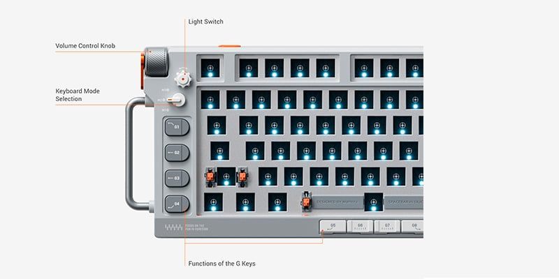 Nuphy Field75 HE - Bàn Phím Cơ Không Dây Dieselpunk Đỉnh Cao cho Game ...