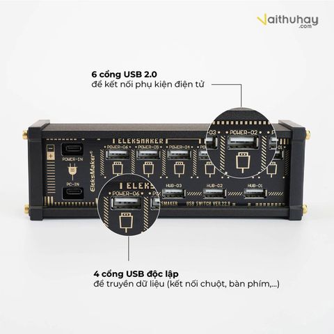 Bộ Hub điều khiển USB Eleksmaker NK2/6 Series - Siêu phẩm gọn gàng ...