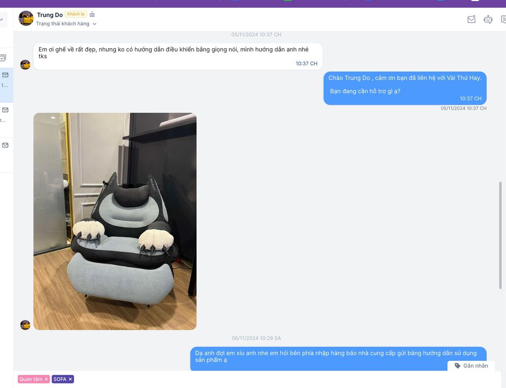 Sofa Recliner Gaming Ingrem - Ghế sofa thư giãn điều khiển bằng giọng ...