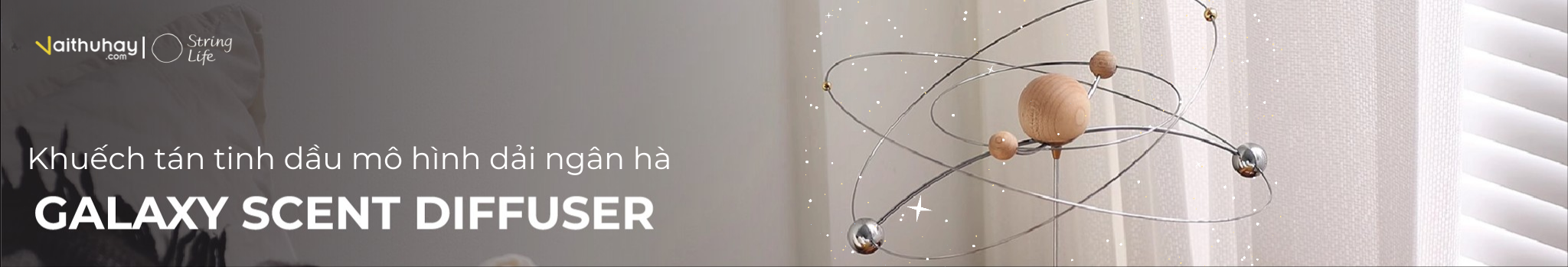 Khuếch Tán Tinh Dầu Mô Hình Dải Ngân Hà - Galaxy Scent Diffuser – Vài ...