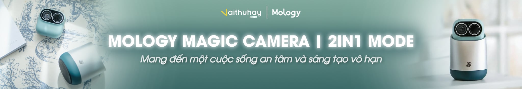 Mology Magic Camera tích hợp chức năng quay vlog và camera giám sát ...
