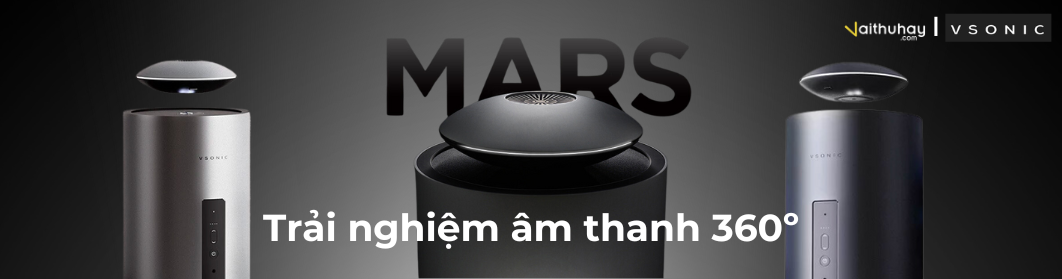 VSONIC MARS - LOA BLUETOOTH ĐĨA BAY LƠ LỬNG – Vài Thứ Hay