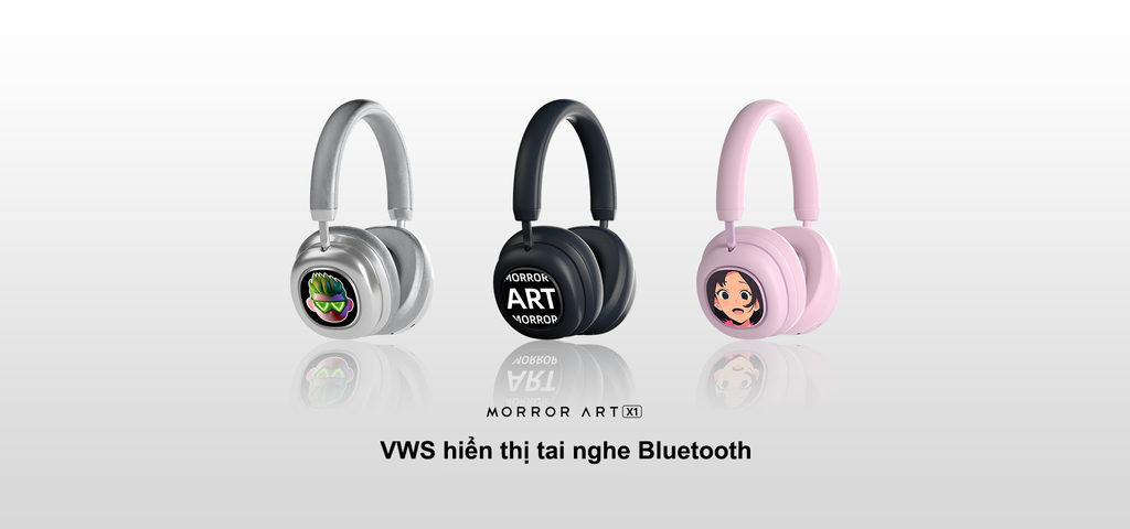 Tai nghe Bluetooth MORROR ART VWS X1 - Khử tiếng ồn, với màn hình OLED – Vài Thứ Hay