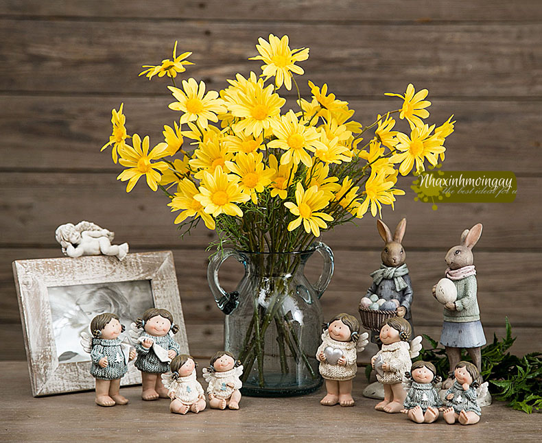 Hoa cúc daisy nhỏ– Nhà Xinh Mỗi Ngày – Cây Giả Trang Trí & Đồ Decor Nội ...