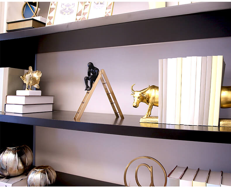 Tượng Suy Tư Ngồi Cầu Thang Nhà Xinh Mỗi Ngày Cây Giả Trang Trí And Đồ Decor Nội Thất