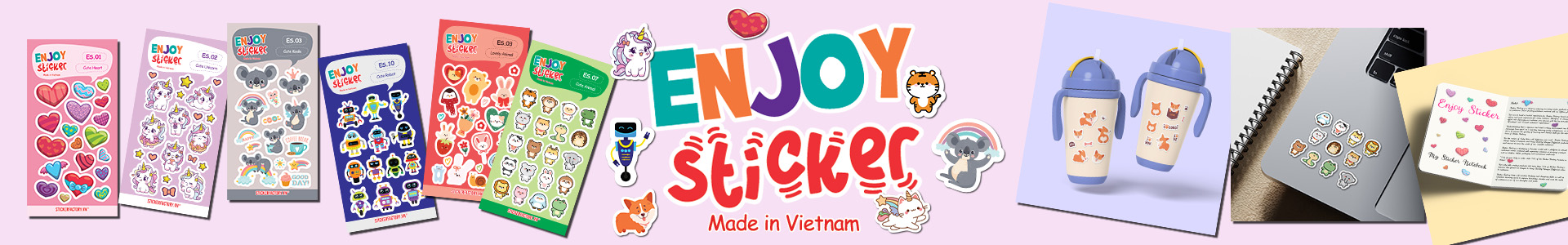 ENJOY STICKER – Sticker Factory