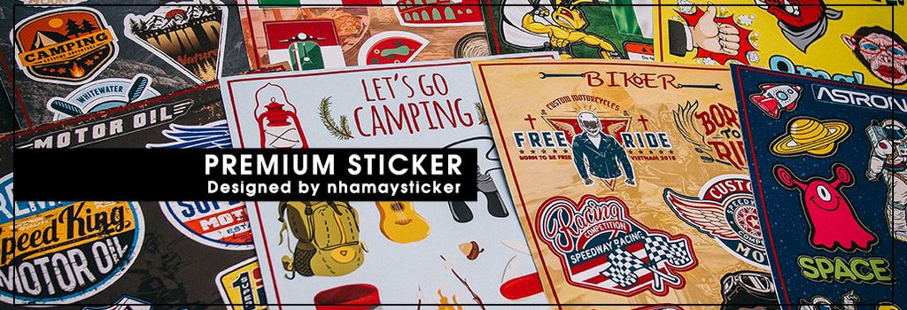 STICKER DECAL PREMIUM CAO CẤP – Sticker Factory