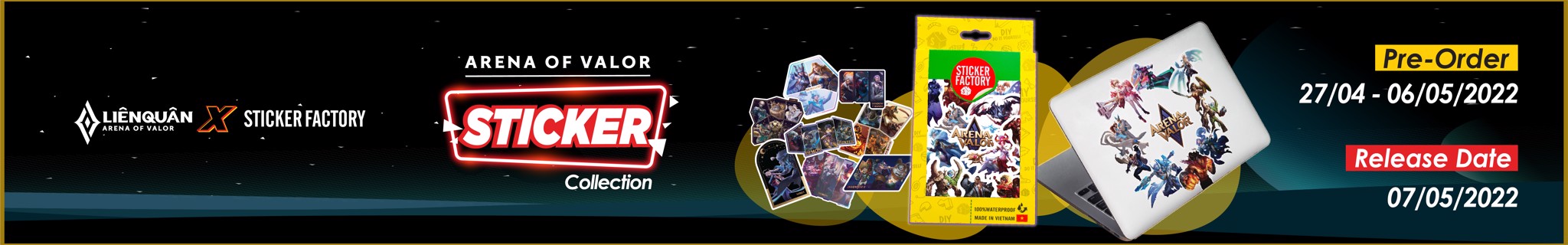 Arena Of Valor Sticker Collection – Sticker Factory