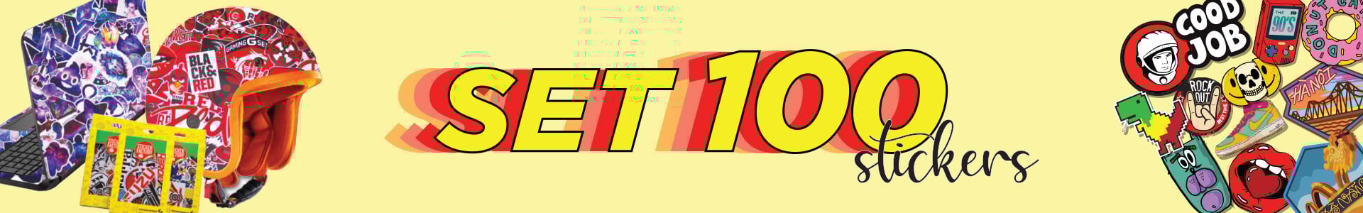 SET 100 STICKER – Sticker Factory