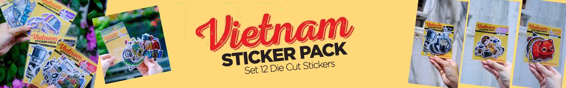 SET 12 STICKER – Sticker Factory