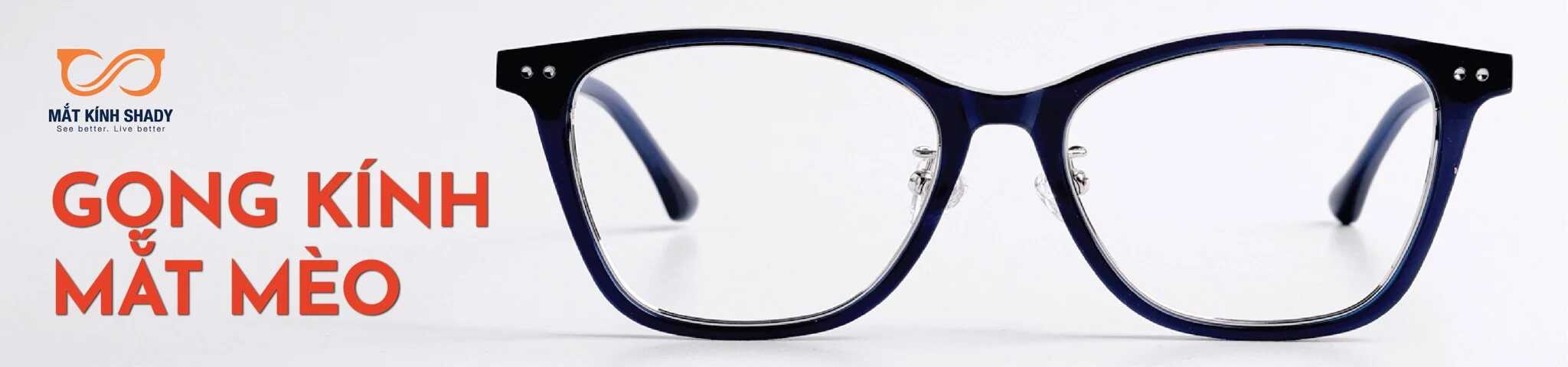 Mắt kính kiểu dáng mắt mèo