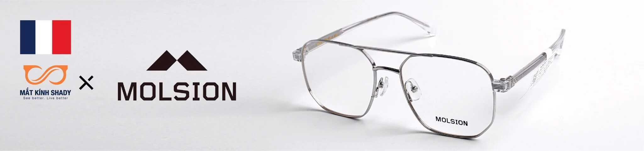 Gọng Kính Molsion Cao Cấp, Thời Trang Dành Cho Mọi Lứa Tuổi