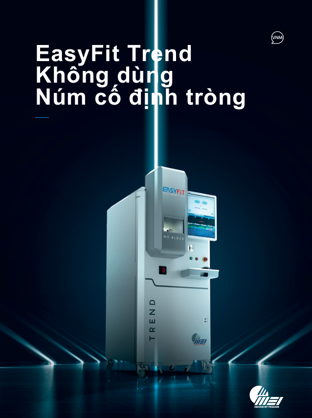 Cắt Tròng Kính Chuẩn Xác Bằng Công Nghệ EASYFIT TREND