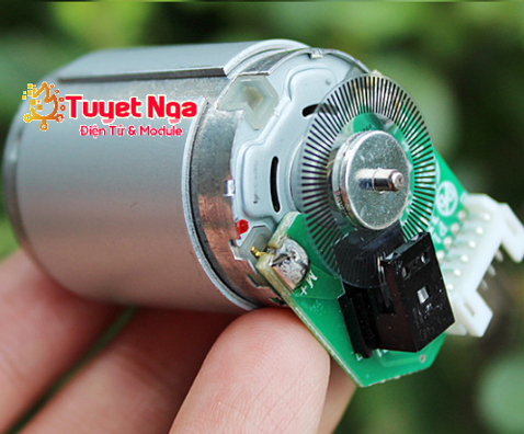 Động Cơ DC 385 Encoder 100 Xung – ĐIỆN TỬ TUYẾT NGA