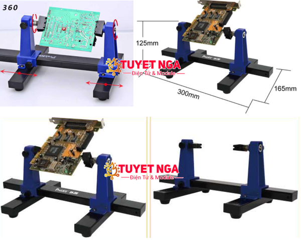 Pro'skit Bộ Kẹp Board PCB SN-390 – ĐIỆN TỬ TUYẾT NGA