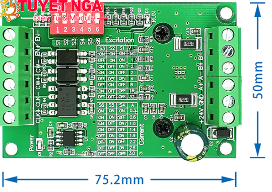 TB6560 Điều Khiển Động Cơ Bước Nâng Cấp – ĐIỆN TỬ TUYẾT NGA