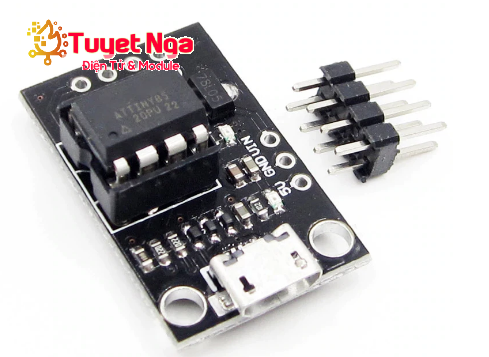 Mạch Phát Triển ATtiny13A / ATtiny25 / ATtiny45 / ATtiny85 – ĐIỆN TỬ ...