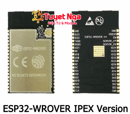 Module Wifi ESP32-WROVER-IPEX – ĐIỆN TỬ TUYẾT NGA