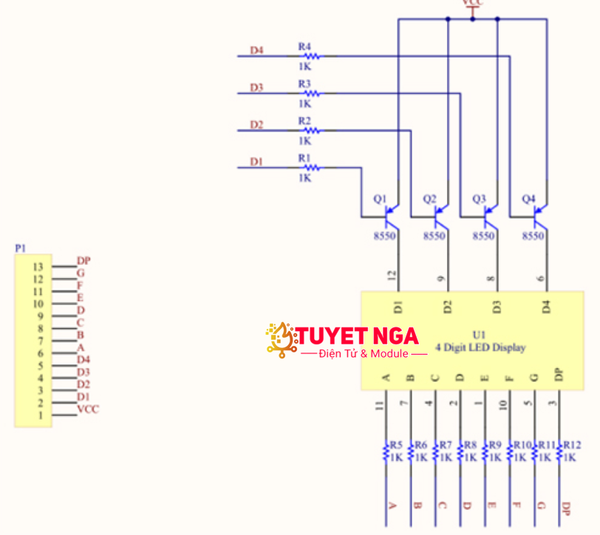 Module Led 7 Đoạn 0.36 inch – ĐIỆN TỬ TUYẾT NGA