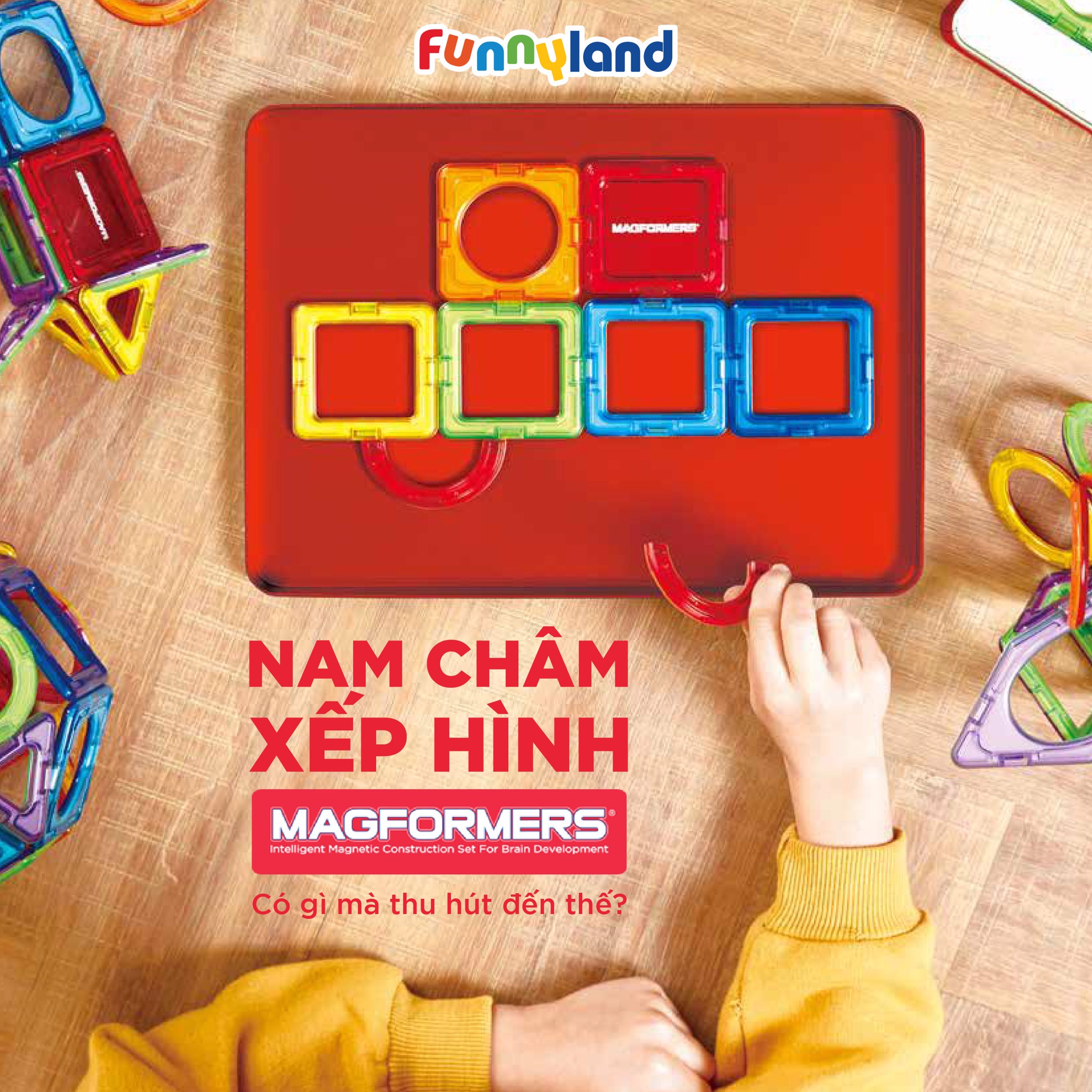 Nam châm xếp hình Magfomers có gì mà thu hút đến thế?– Funnyland