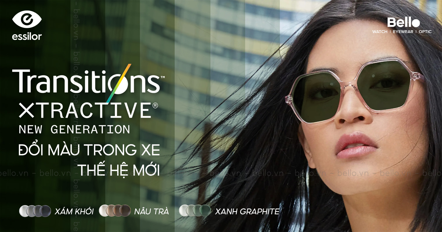 Essilor Transitions XTRActive New Generation - Đổi màu Trong Xe Mới ...