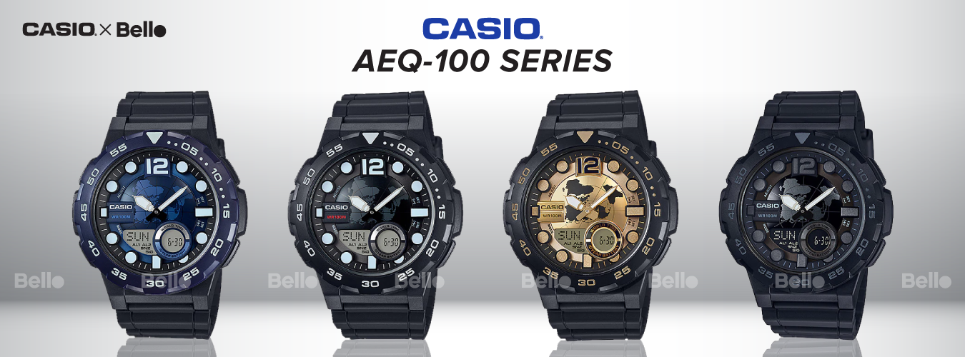 Casio Standard AEQ-100 Series – Bello