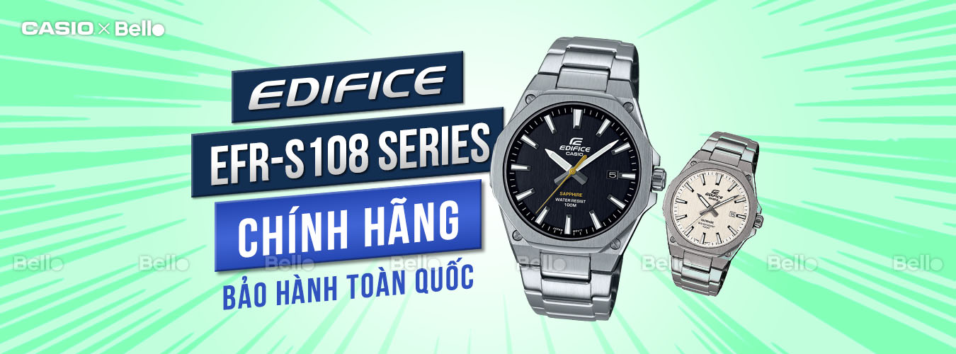 Casio Edifice EFR-S108 – Bello HN & TP.HCM