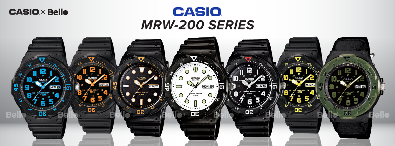 Casio Standard MRW-200 Series – Bello