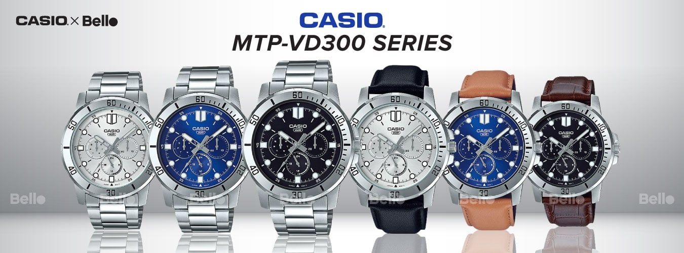 Casio MTP-VD300 Series – Bello