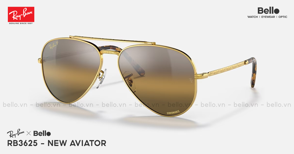 Ray-Ban New Aviator RB3625 – Bello HN & TP.HCM