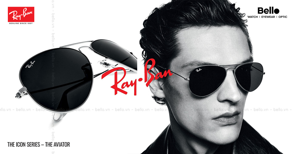 Ray-Ban Aviator sale up to 40% - Mua 1 tặng 1 cặp tròng kính râm cận ...