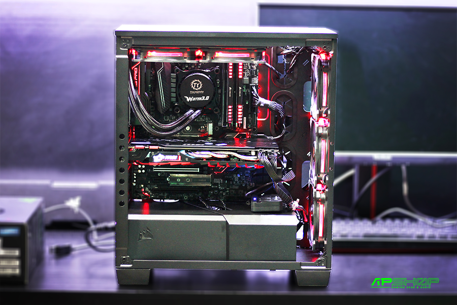 Cận cảnh PC Gaming Red Dragon đẹp tuyệt vời tại APshop – APSHOP.VN