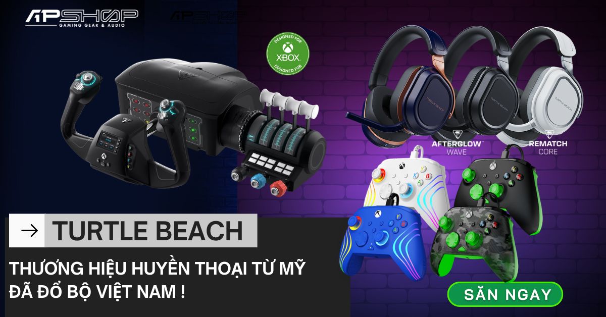 Turtle Beach là ai? Thương hiệu huyền thoại từ Mỹ đã đổ bộ Việt Nam ...