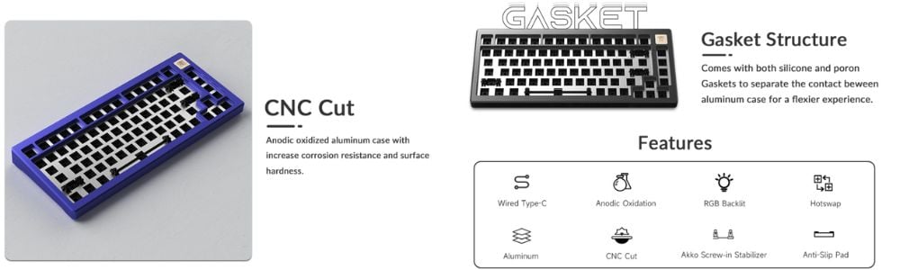 Kit Bàn phím AKKO Designer Studio MOD006 | Chính hãng – APSHOP.VN