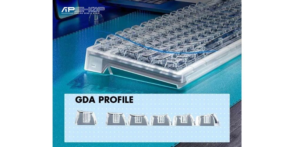 Bàn Phím Cơ Không Dây Aula F98 pro | HotSwap | Trong Suốt | Led RGB ...