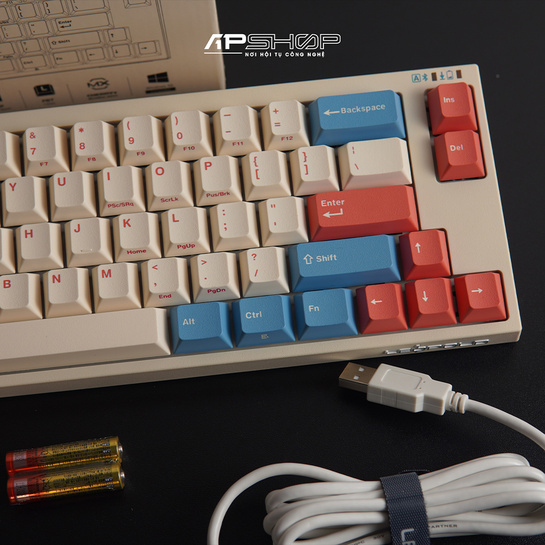 Bàn phím Leopold FC660M BT Coral Blue Limited Edition Bluetooth | Chín ...