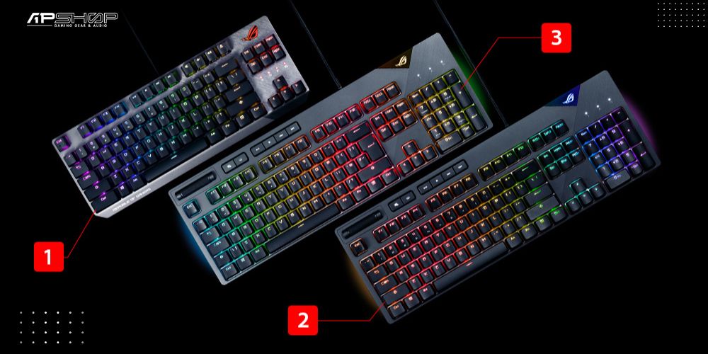 Keycap Asus ROG PBT Keycap Set | Chính hãng – APSHOP.VN