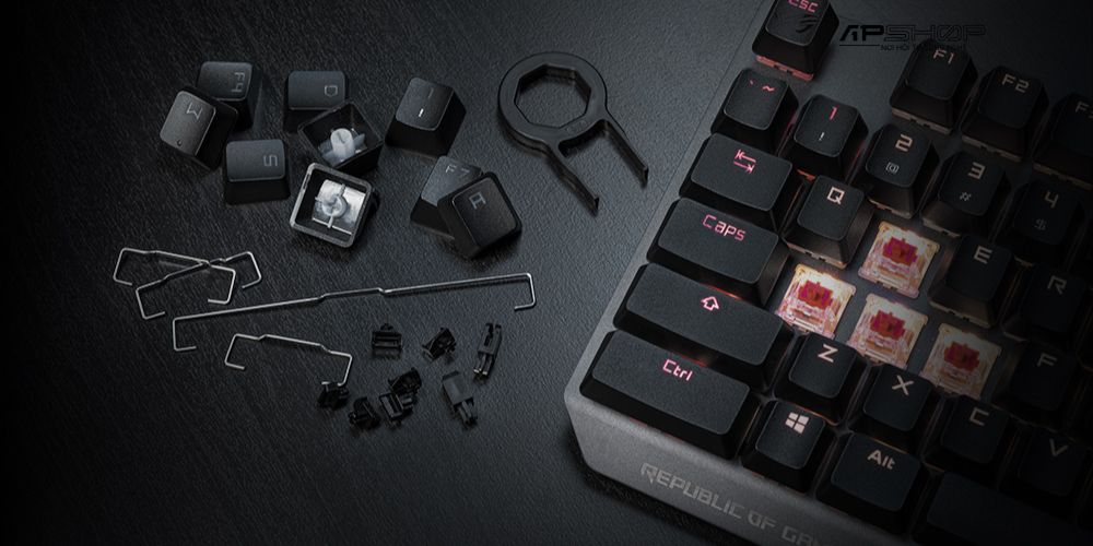 Keycap Asus ROG PBT Keycap Set | Chính hãng – APSHOP.VN