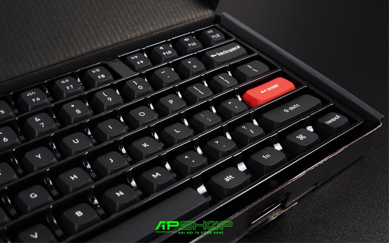 Keycap Keychron Dark Black PBT Double Shot OSA profile | Chính hãng ...