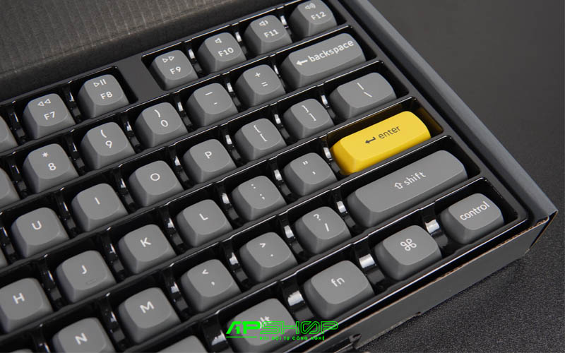 Keycap Keychron Dark Grey PBT Double Shot OSA profile | Chính hãng ...