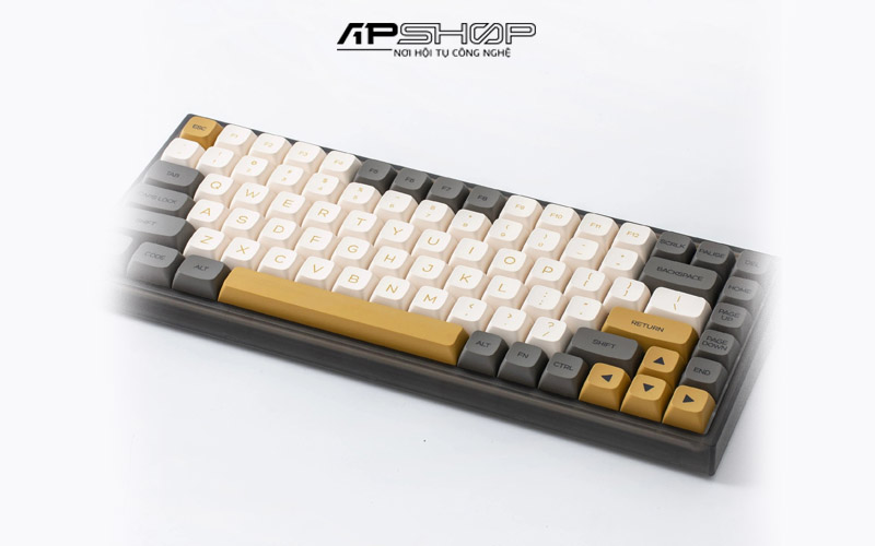 Bàn phím Keycool KC84 Pro A0 ET8 Shimmer RGB 3 Modes Bluetooth / Wirel ...