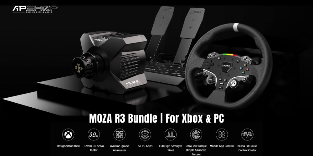 Moza R3 vs R5: Chọn Vô Lăng Nào Cho Cuộc Đua Hoàn Hảo? – APSHOP.VN
