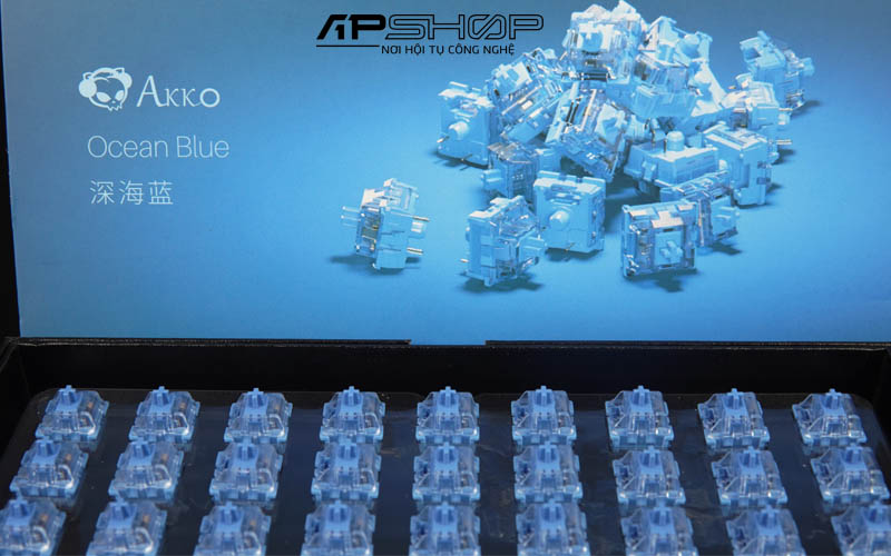 Switch AKKO Ocean Blue Tactile 45 nút | Chính hãng – APSHOP.VN