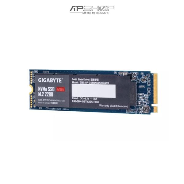 SSD Gigabyte NVMe Gen3 128GB - Chính hãng – APSHOP.VN