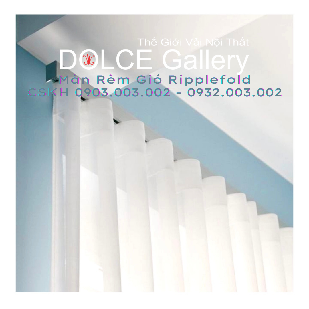 Màn rèm cửa kiểu Ripplefold là gì? – Mua Sắm Giá Rẻ Vải Nội Thất