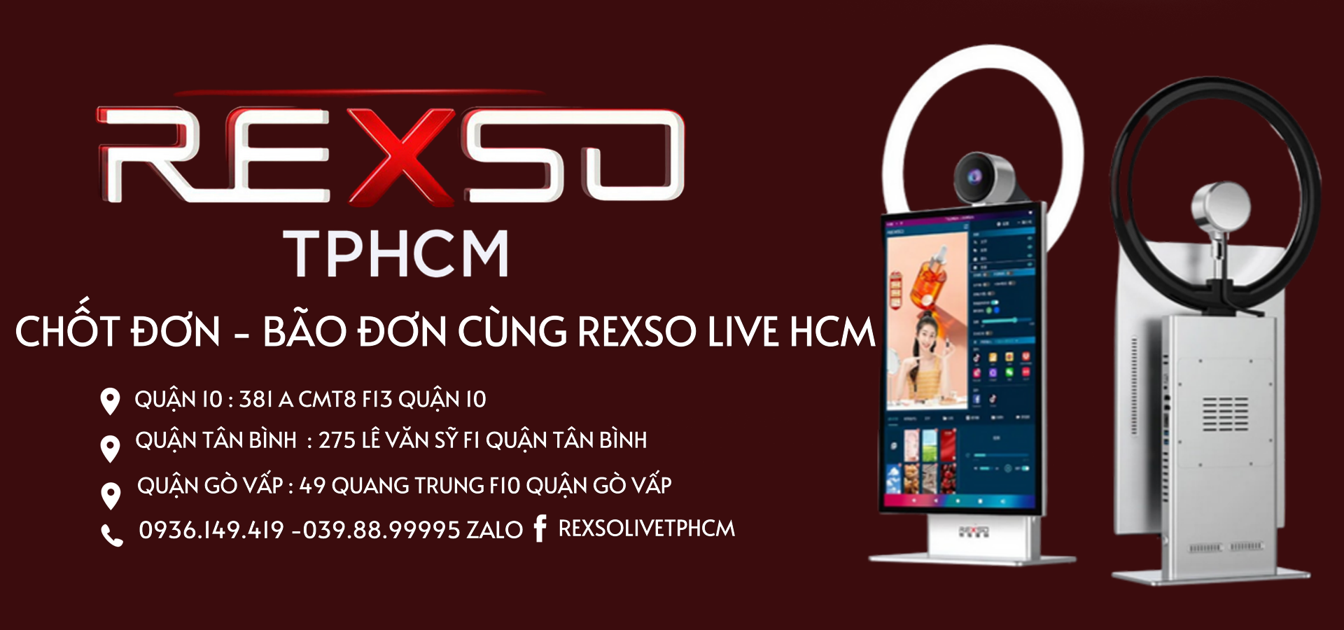 Máy Rexso Livestream Đa Năng TPHCM – Titishop