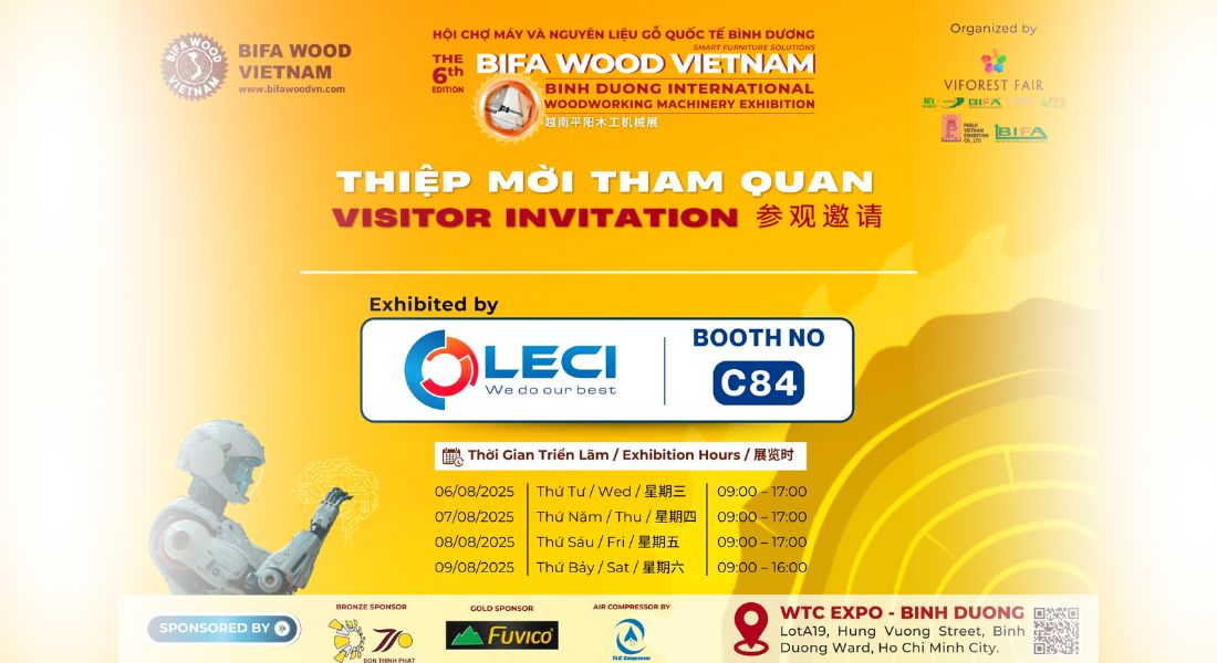 LECI Tại BIFA WOOD 2025 – Tối Ưu Hóa Sản Xuất Với Công Nghệ Cao – LECI ...