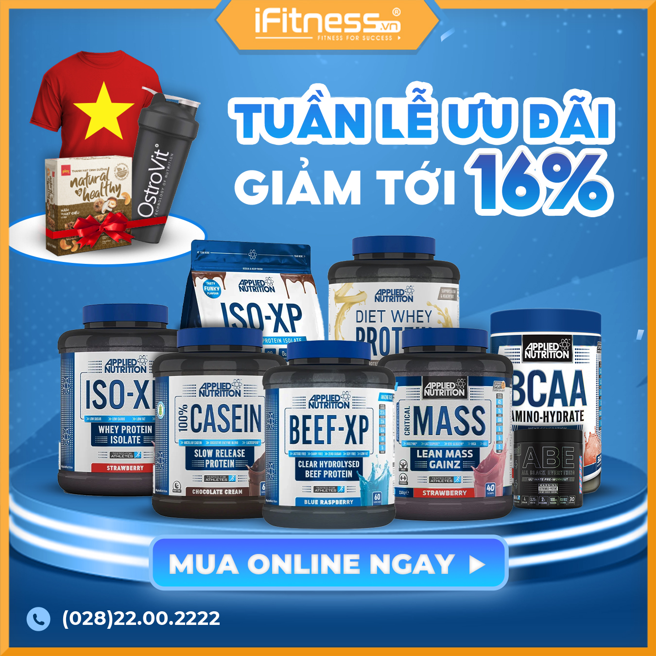 Applied Nutrition - Thương hiệu thực phẩm thể hình hàng đầu tại Anh