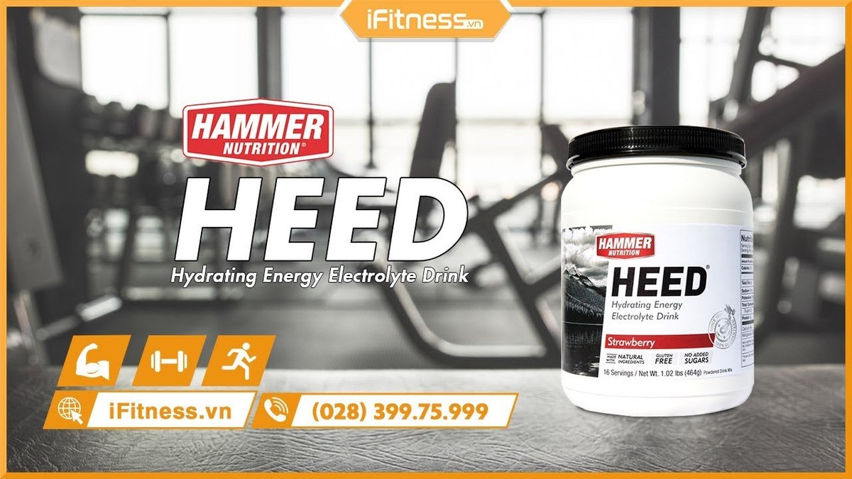 Sữa Bổ Sung Sức Bền Điện Giải Heed Sports Drink 1.02lbs/464g